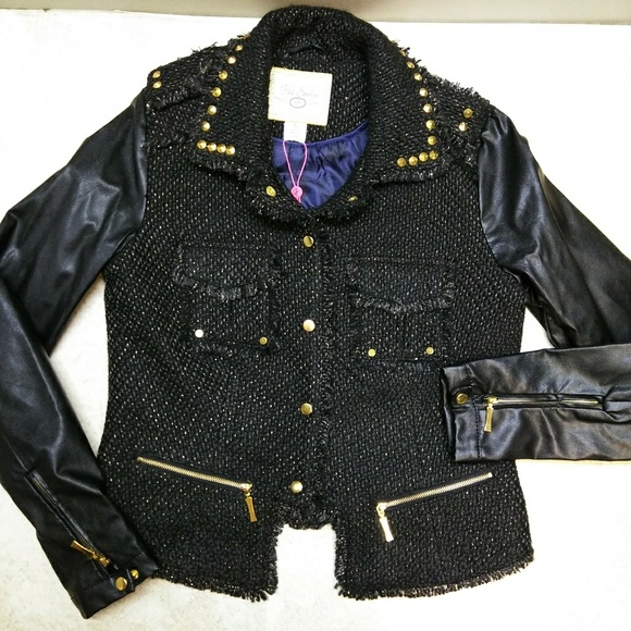 Pink Envelope | Jackets & Coats | Nwt Tweed Jacket | Poshmark